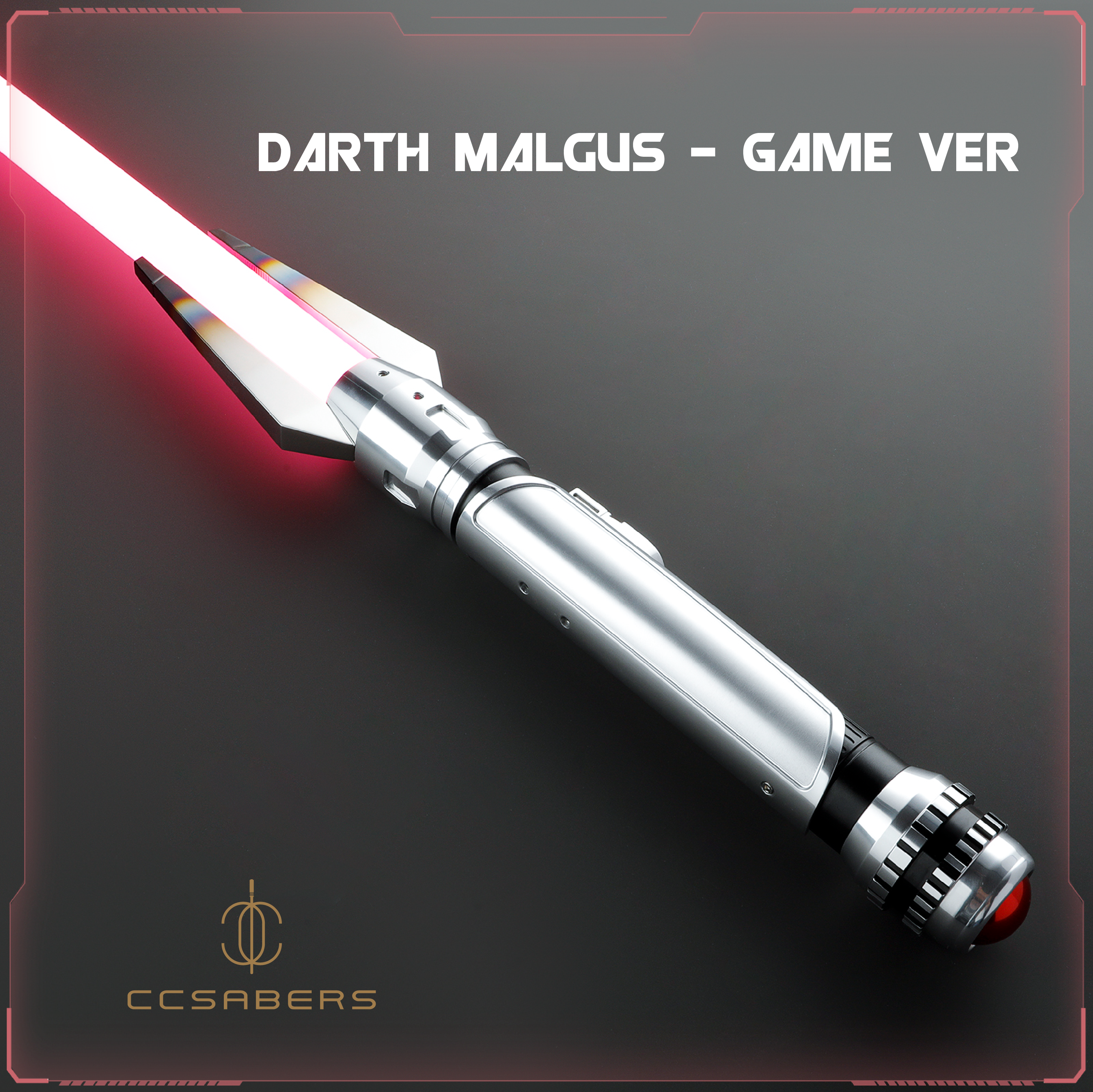 `LGT Sabers Malgus - Game Ver. RGB/Neopixel Lightsaber ｜CCSabers
