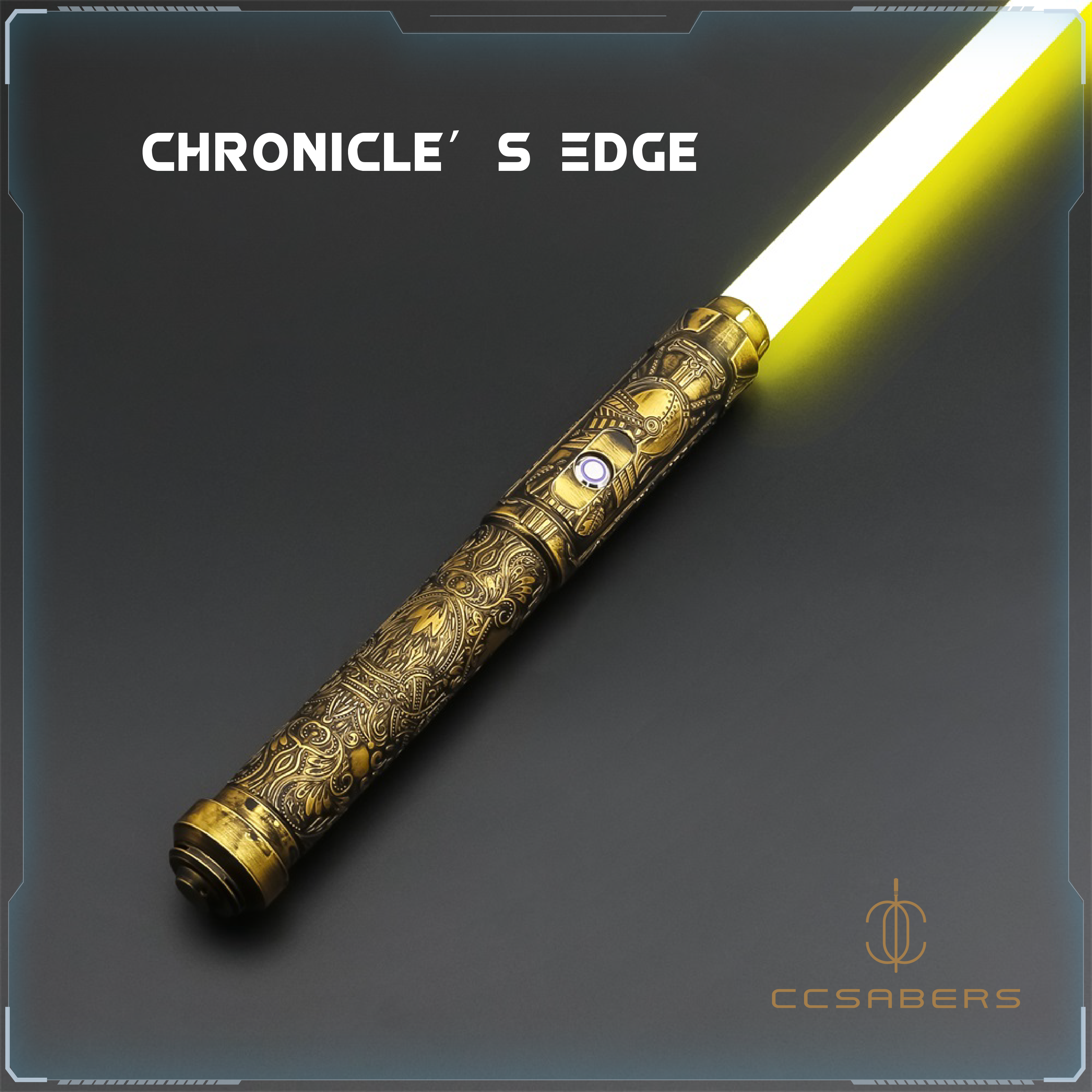 Chronicle's Edge Budget Lightsaber Knight Style Golden Hilt - RGB/Pixel ...