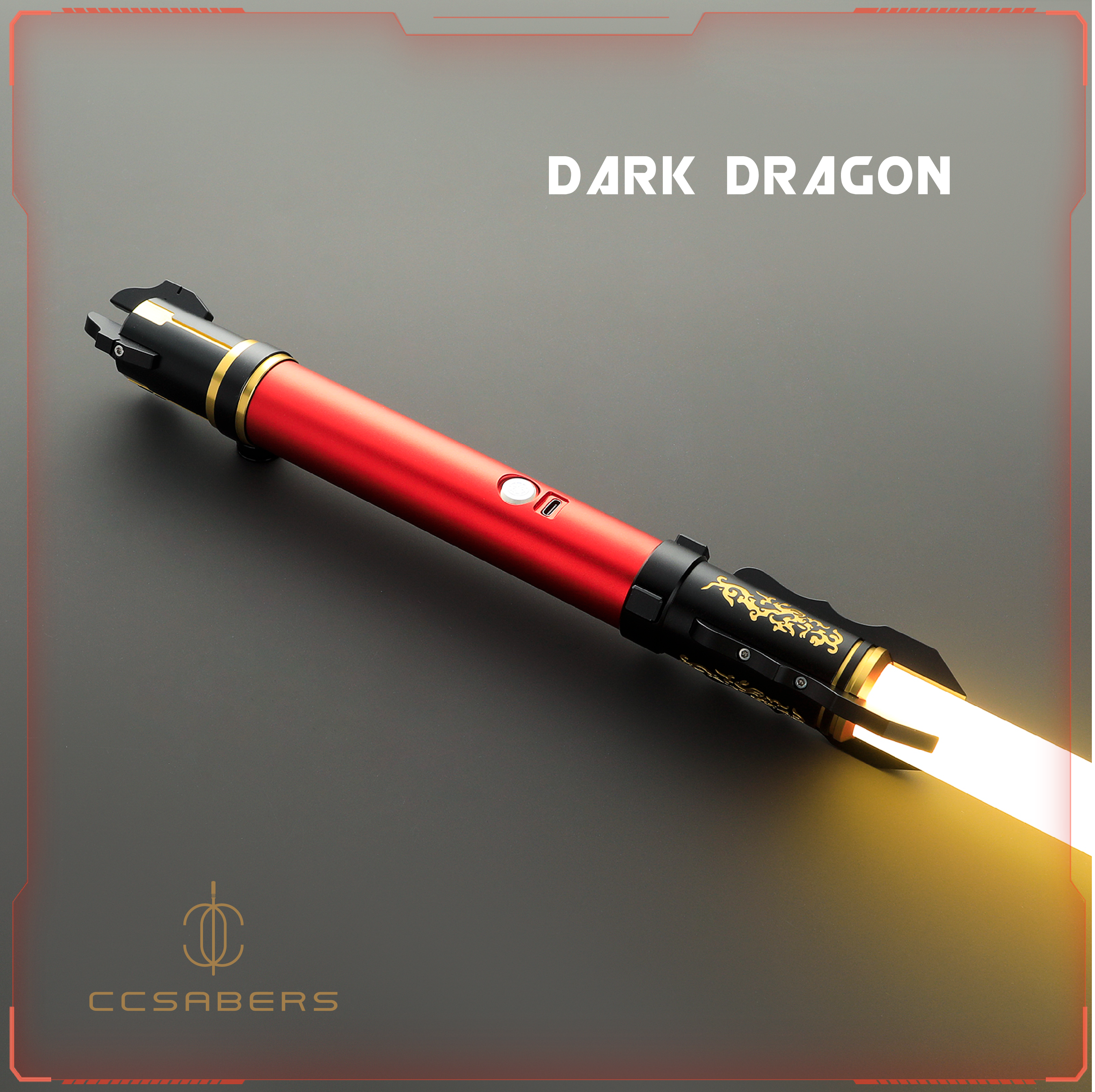 CCSabers Dark Dragon RGB/Neopixel Lightsaber