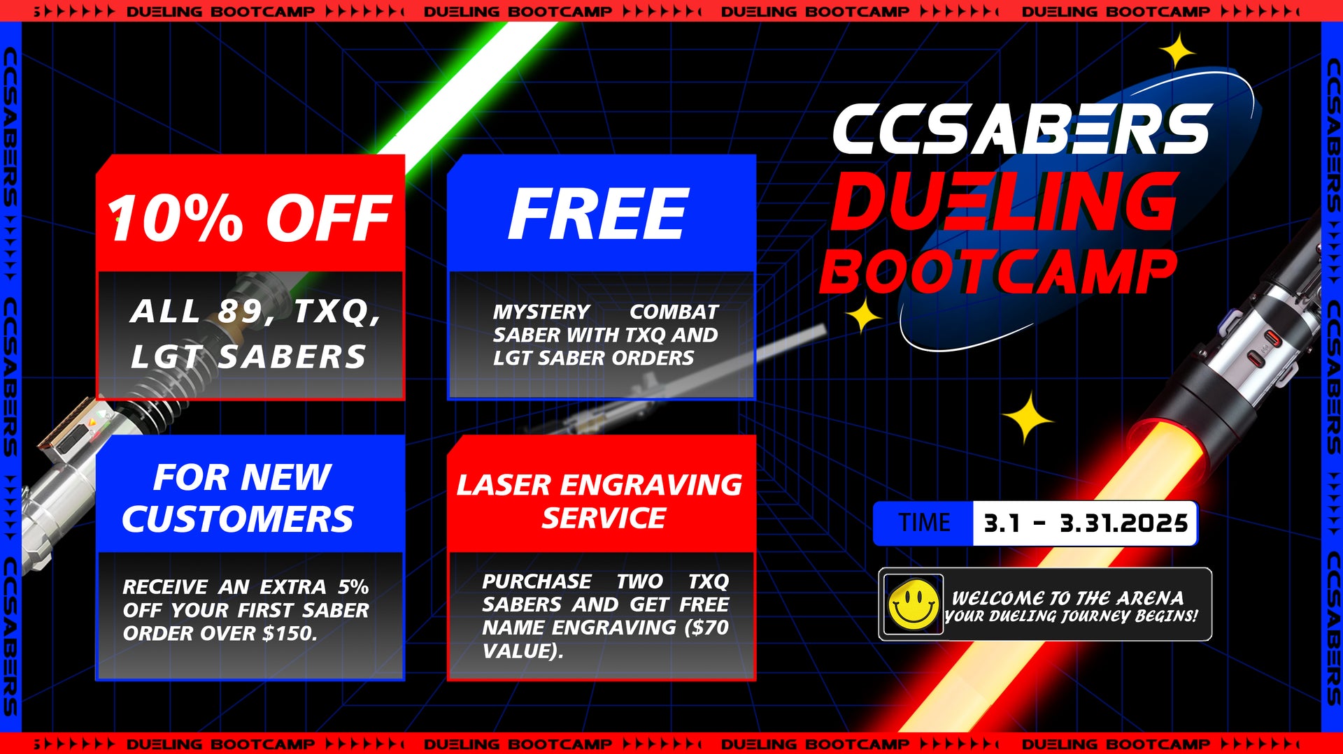 CCSabers - Neopixel Sabers | Saber Accessories