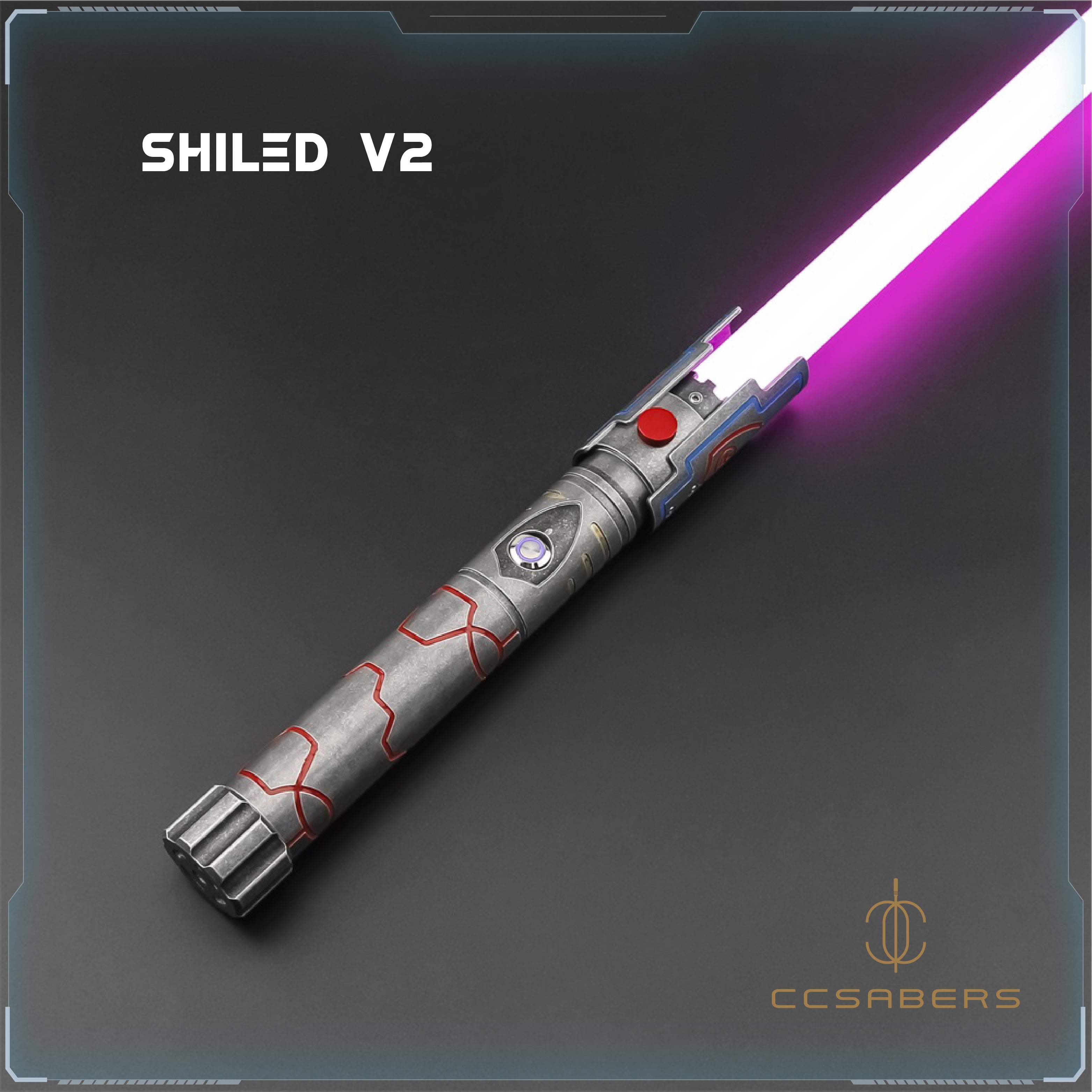 CCSabers Shield V2 RGB/Neopixel Lightsaber