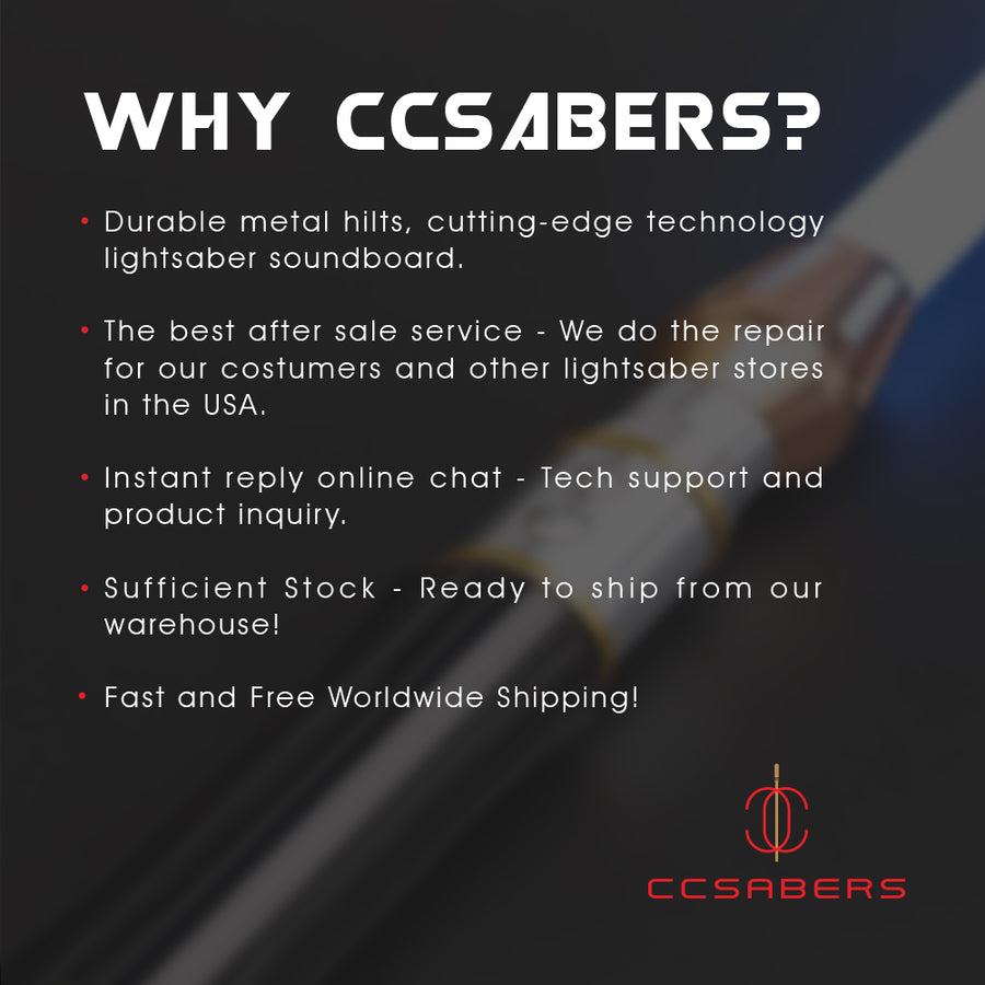 CCSabers Arrow RGB/Neopixel Lightsaber